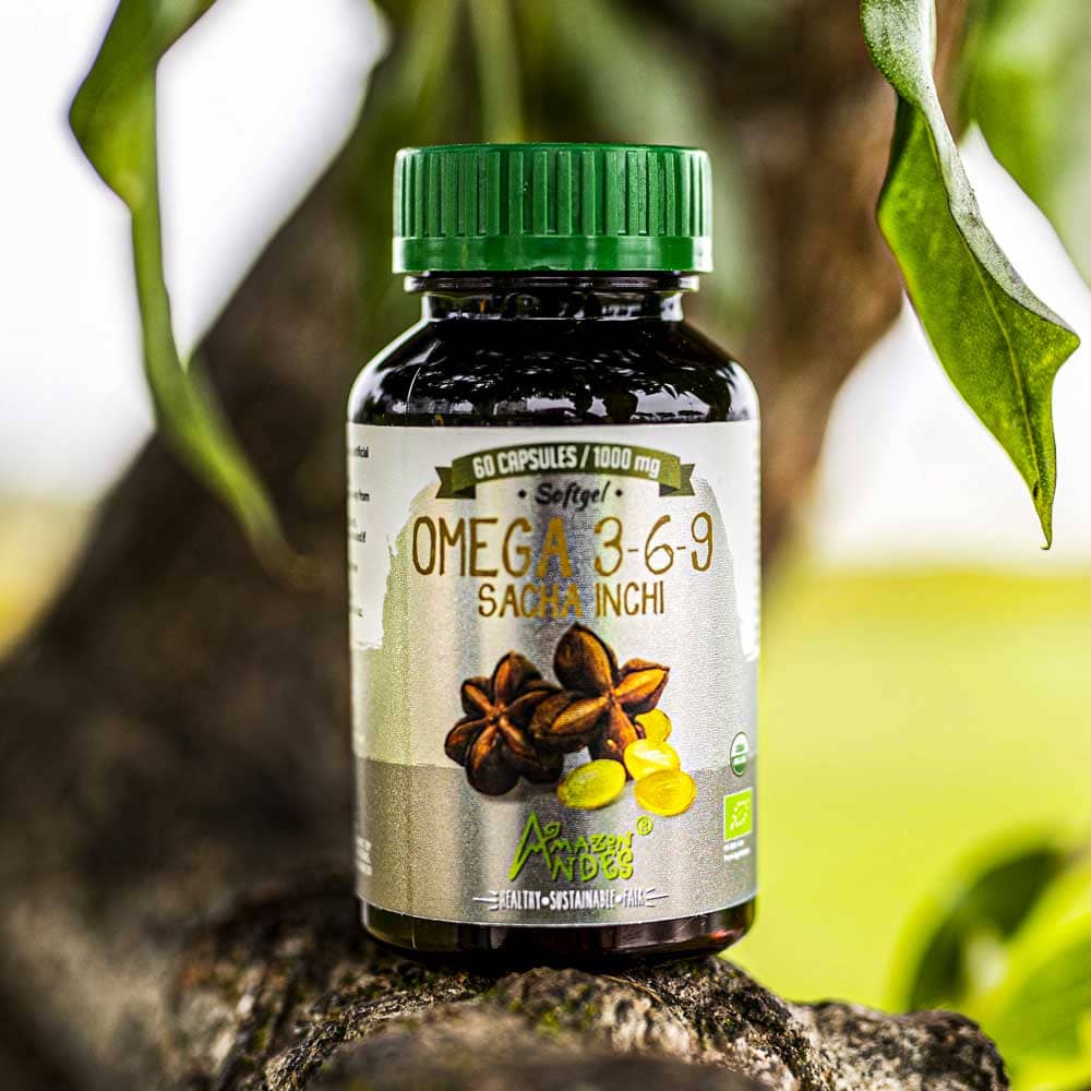 Sacha inchi en cápsulas softgel (60 x 1000 mg)